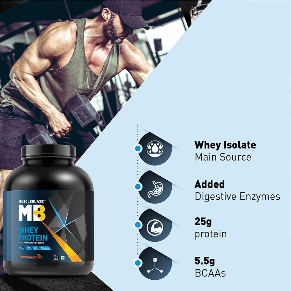 MuscleBlaze Whey Protein | MB Whey Protein - HealthKart