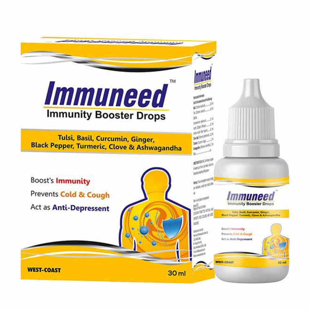 Immuneed Immunity Booster Drops at Best Price in India | Healthkart.com