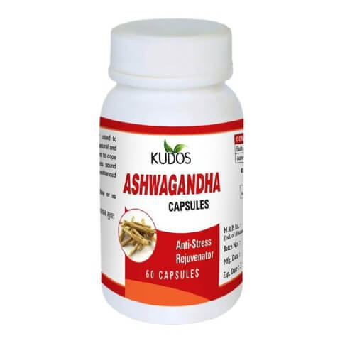 Kudos Ayurveda Ashwagandha, 60 capsules at Best Price in India | https ...