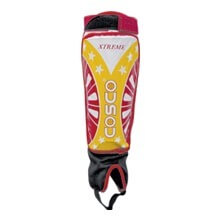 Cosco Extreme Shin Guard (Senior) Red & Yellow Senior size online in ...