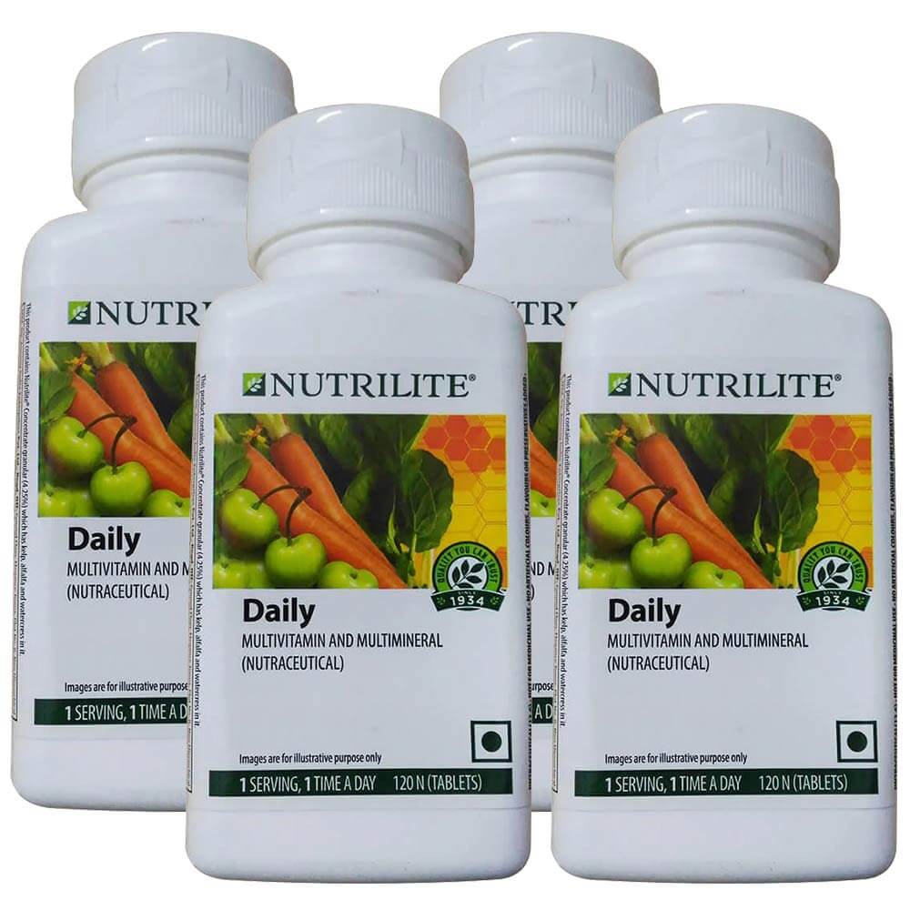 Nutrilite Daily Pack of 4 at Best Price in India | Healthkart.com