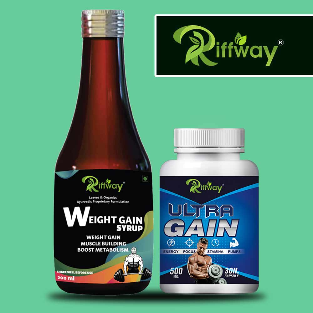 Weight Gain Syrup 200 ml & Ultra Gain 30 Capsules Combo at Best Price ...