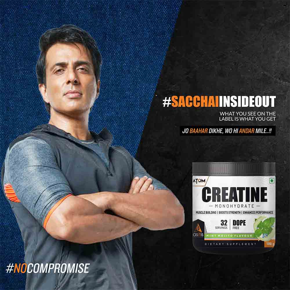 ATOM Creatine Monohydrate at Best Price in India | https://www ...