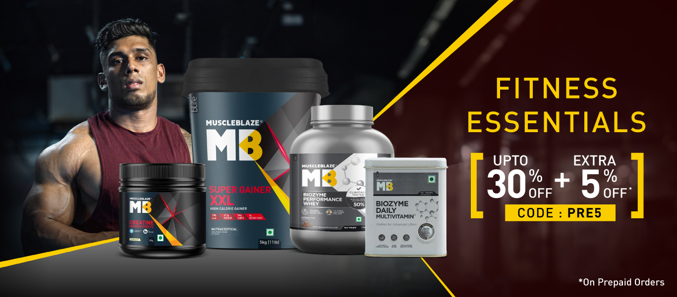 MuscleBlaze - India's Best Bodybuilding & Sports Nutrition Brand