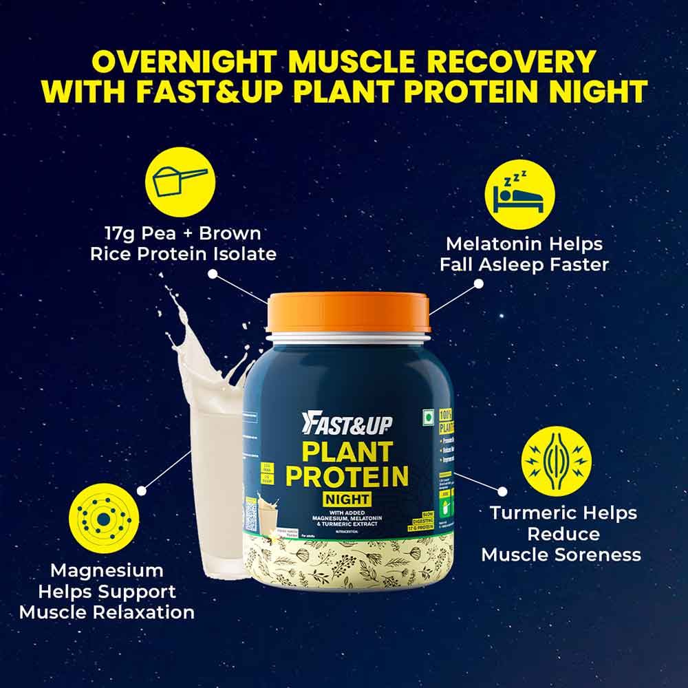 Plant Protein Night Slow Digestion at Best Price in India | https://www ...