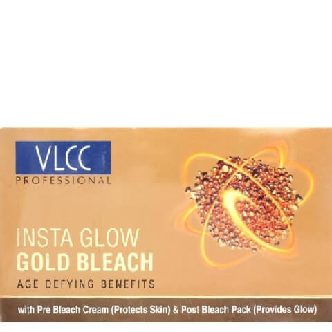 VLCC Insta Glow Gold Bleach, 30 g Fairness at Best Price in India ...