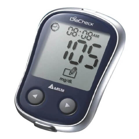 Delta Dia-check Glucometer Kit with 10 free strips at Best Price in ...