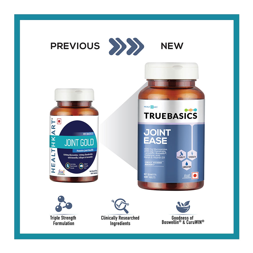 TrueBasics Joint Ease, 90 tablet(s) Online | HealthKart.com